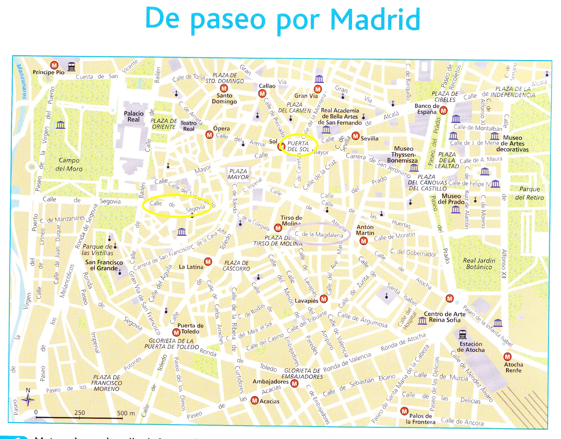COLLEGE ANTOINE MEILLET - : el mapa de Madrid